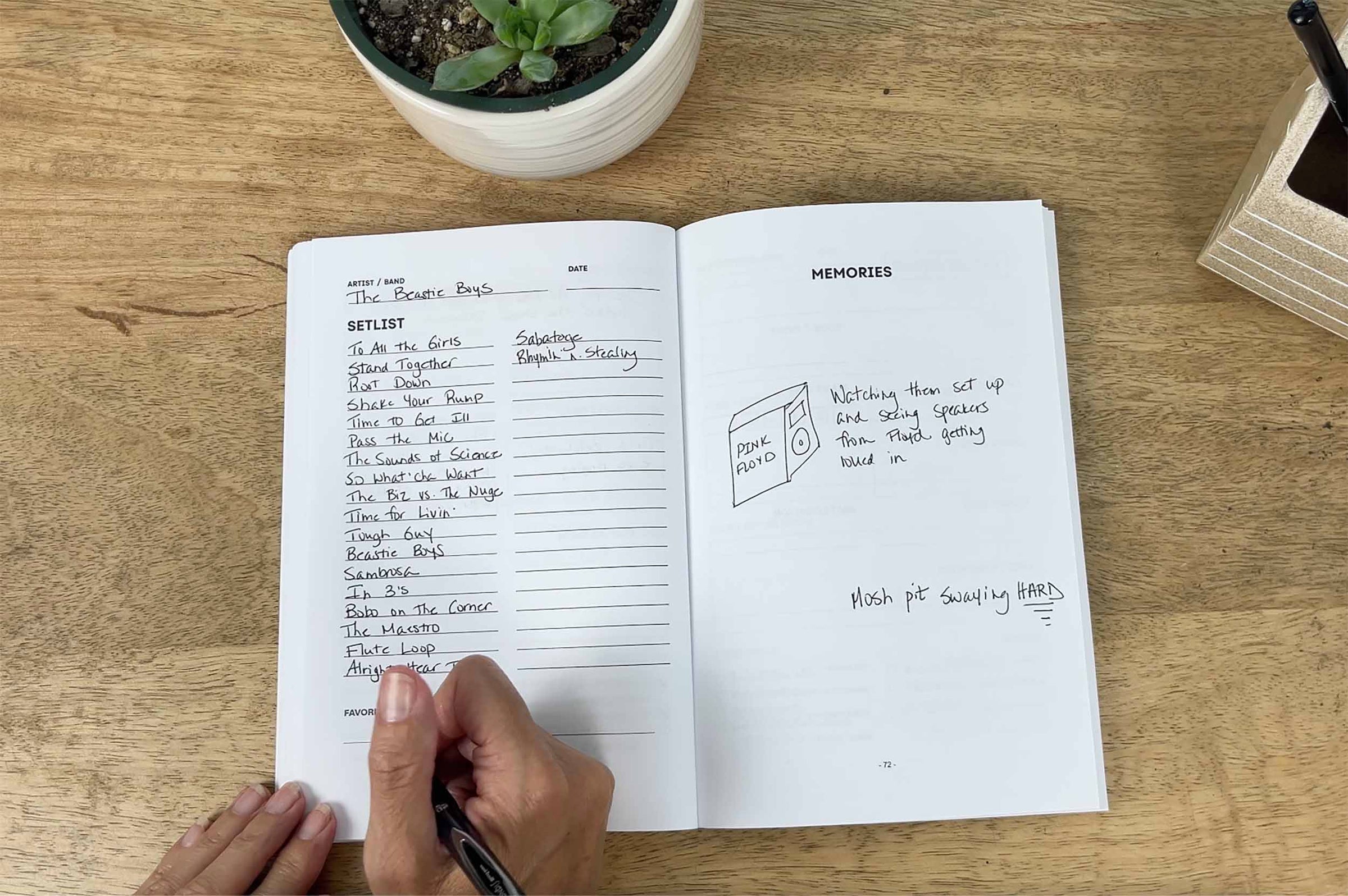 How to Add Setlists to Your Concert Journal | Step-by-Step